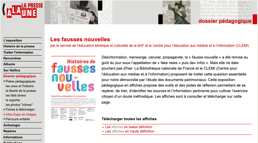 Scénario s’informer avec le numérique : Rumeurs, complots et Révolution ...